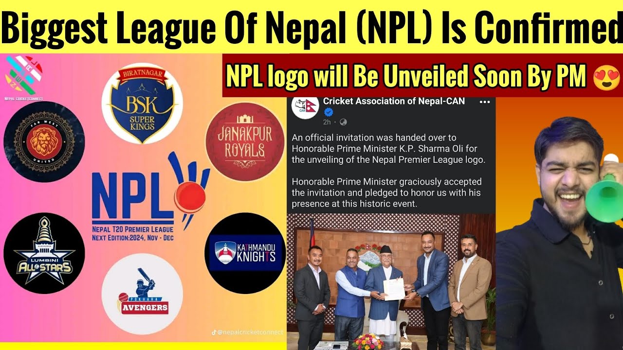 Biggest League Of Nepal (NPL) Starting Soon , NPL Logo Will Be Unveiled ...