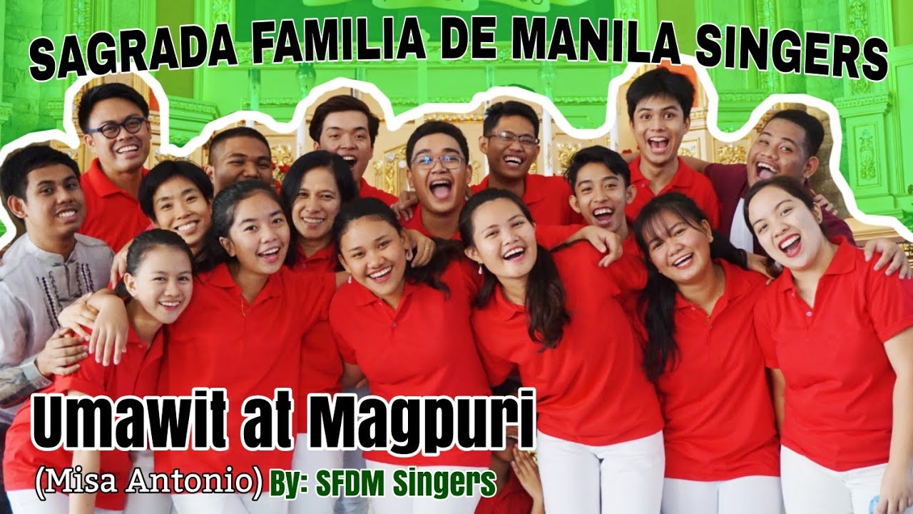 Umawit at Magpuri • Misa Antonio | SFDMSingers Chords - Chordify
