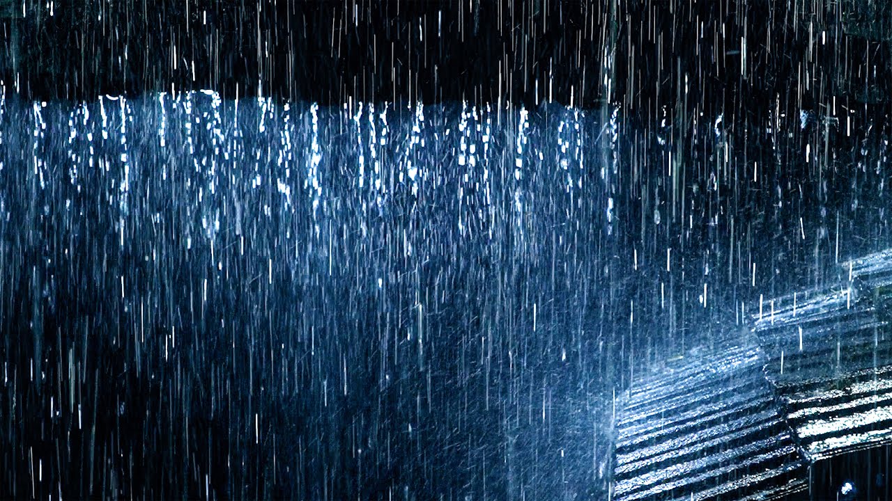 💤 All YOU Need to Fall Asleep Fast | Torrential Rain on a Tin Roof ...