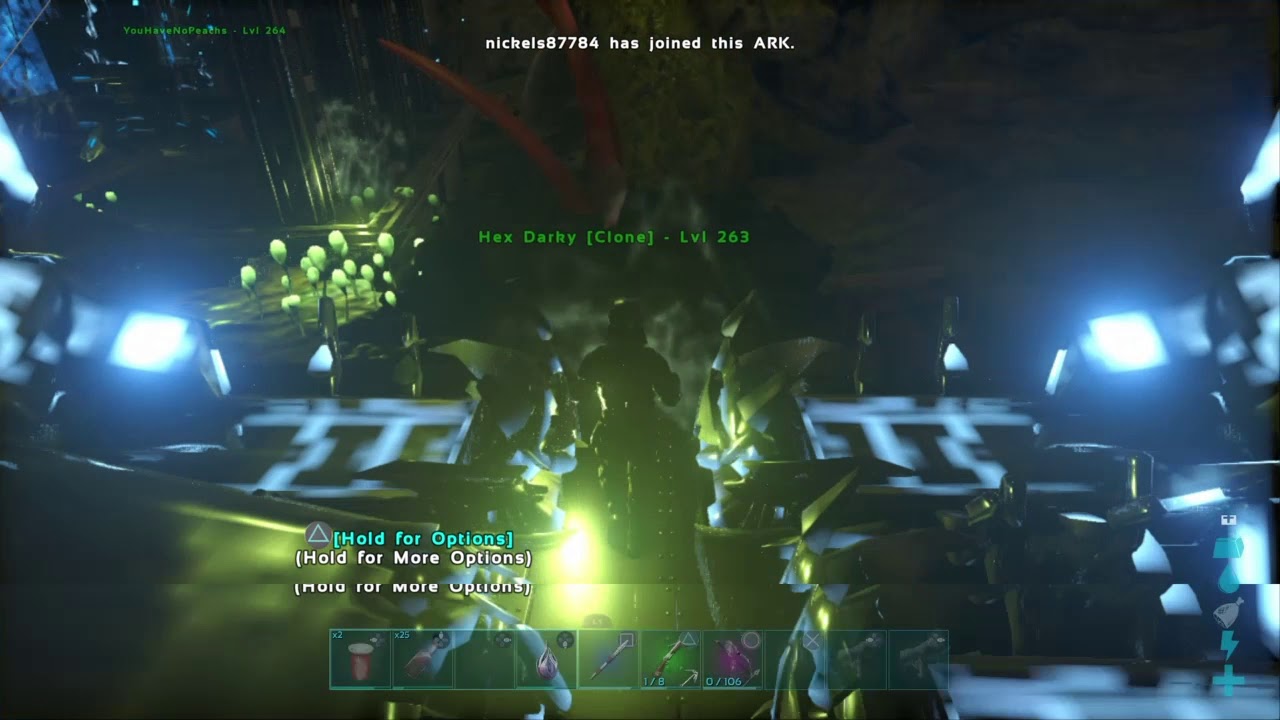 So i logged in and had tek pod glitch. - YouTube