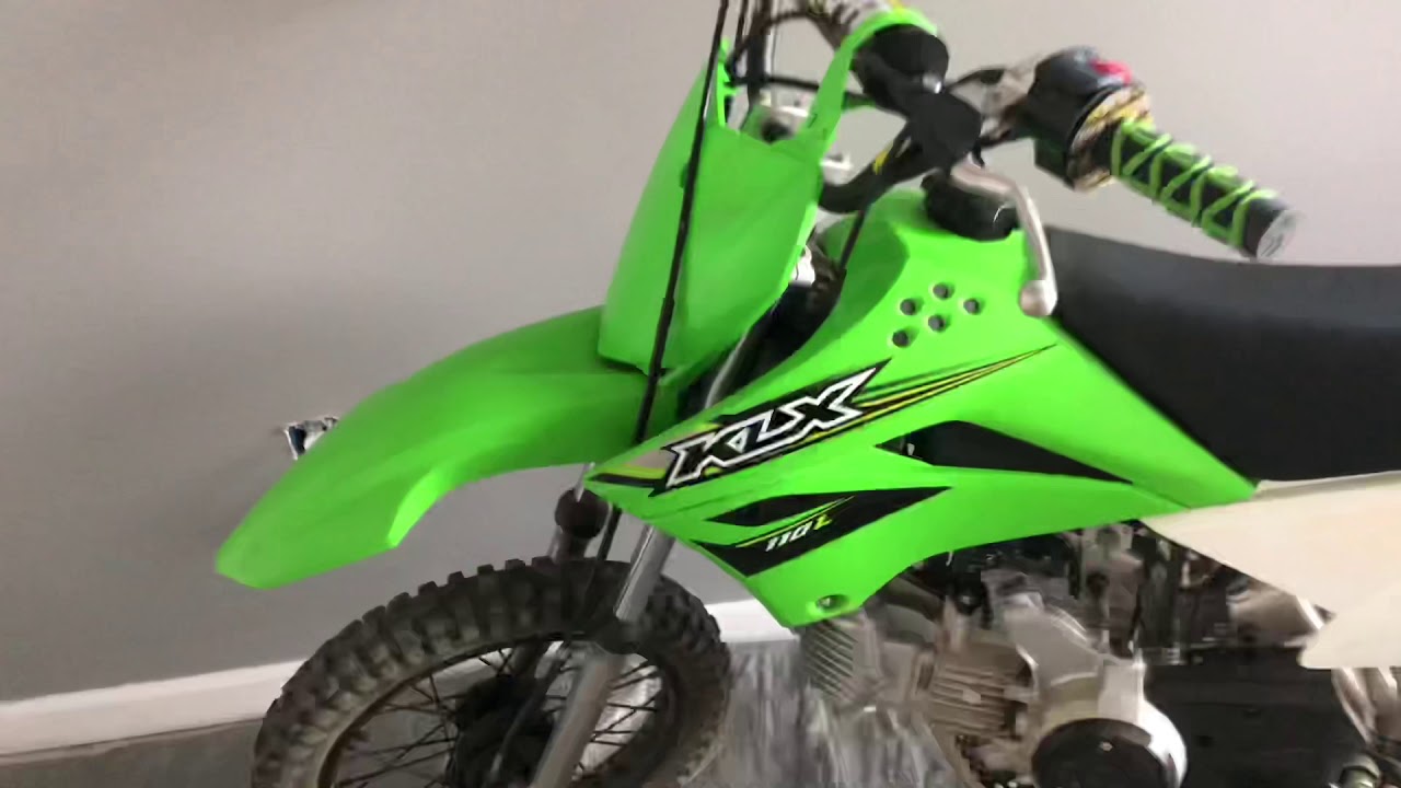 Review on 2017 KLX 110 L - YouTube