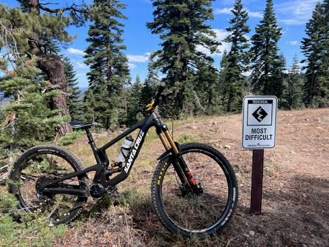 DODGE RIDGE (RIPPY BOBBY BLACK DIMOND MTB TRAIL 4K) - YouTube