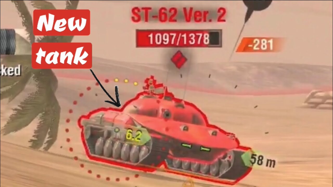 ST-62 NEW TANK SPOTTED - WoT Blitz - YouTube