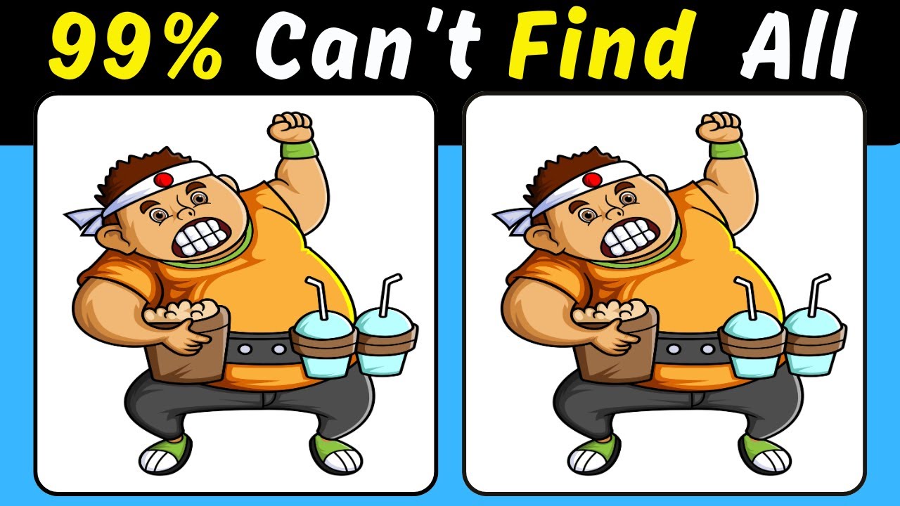 Hard Spot the Difference】 Challenging Spot the Difference Brain Game ...