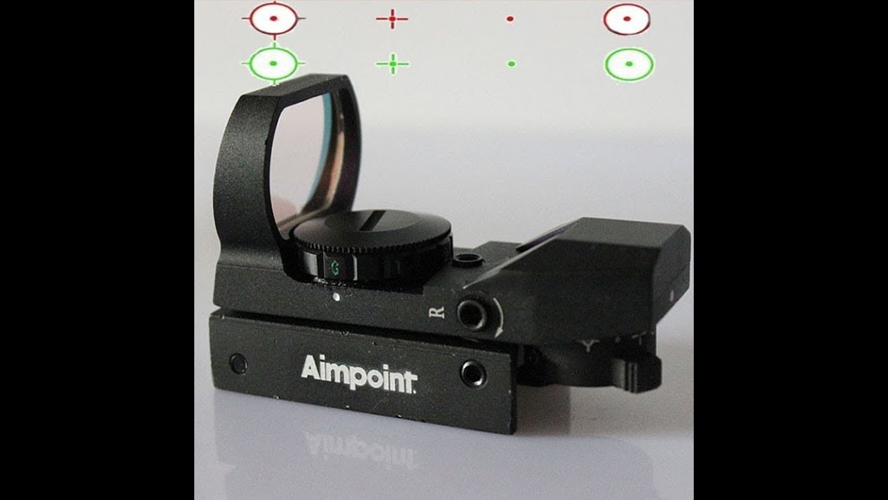 Aimpoint Tactical 4 reticle sight. Pt BR - YouTube