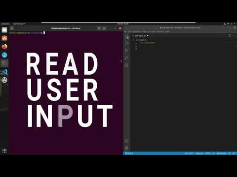 Shell Scripting Tutorial for Beginners 3 - Read User Input - YouTube