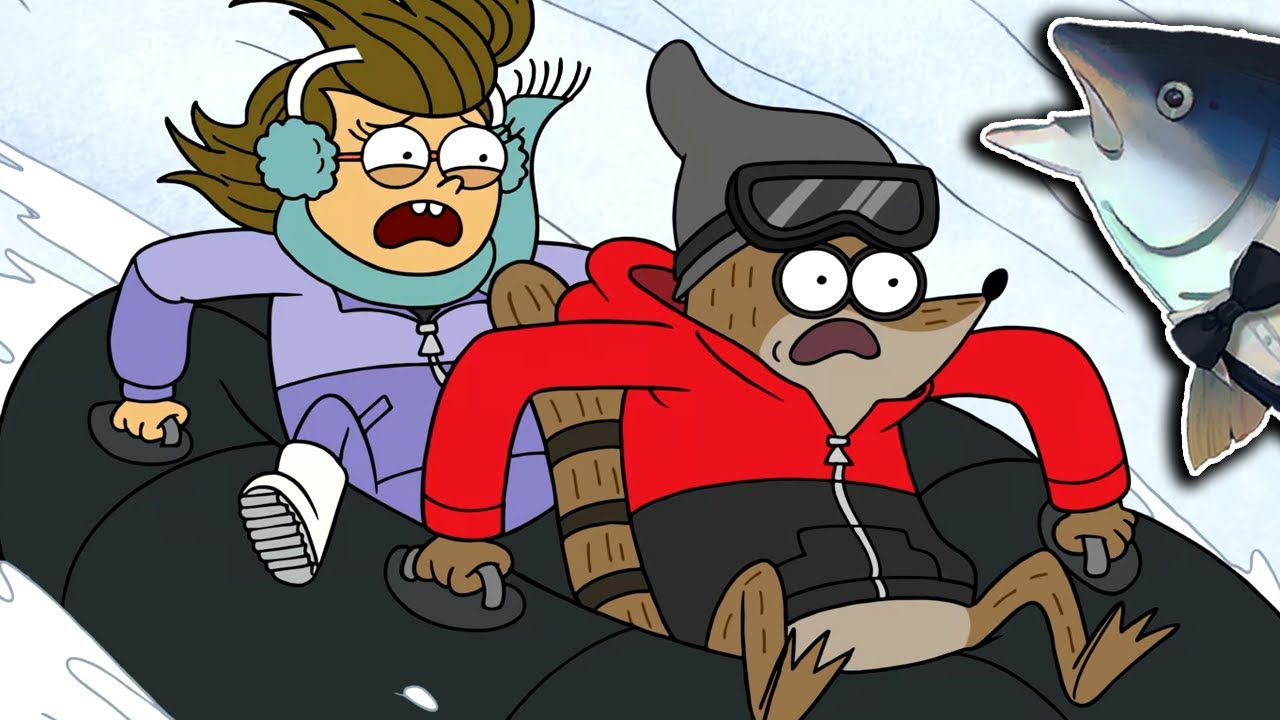 SNOW TUBING | Regular Show Reaction - YouTube