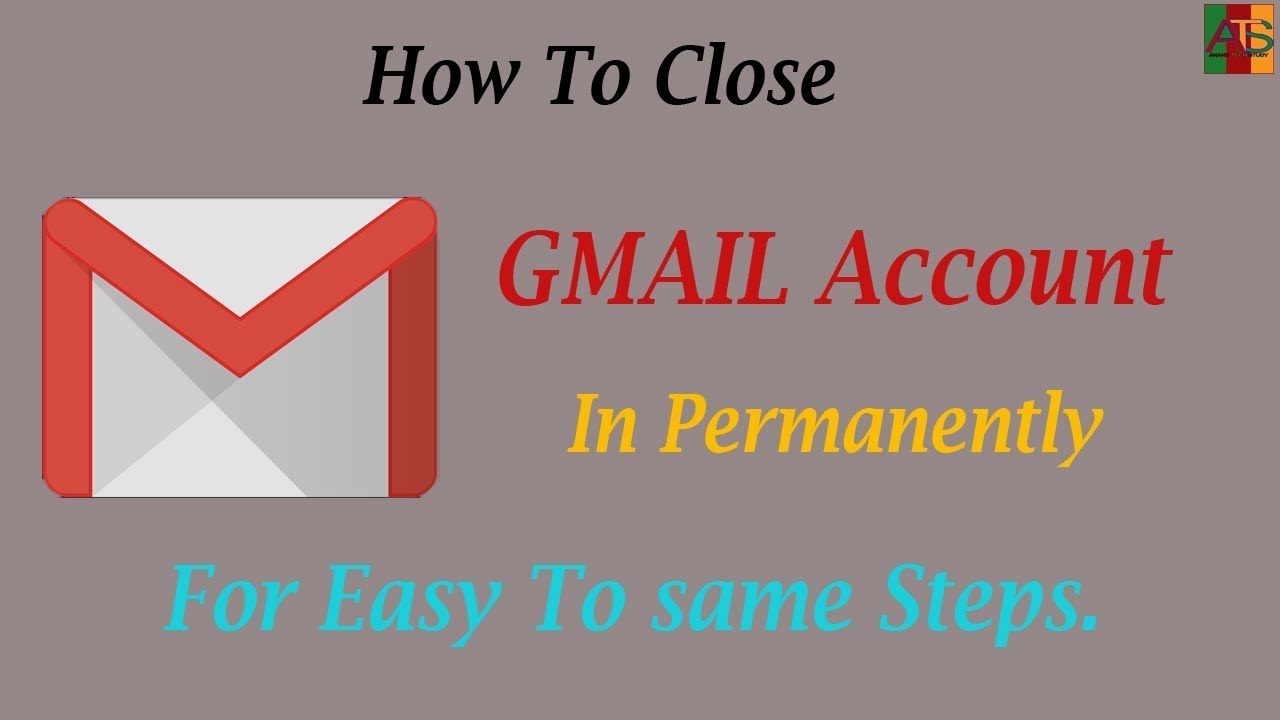 How to close gmail account Permanently || How to close Gmail account ...