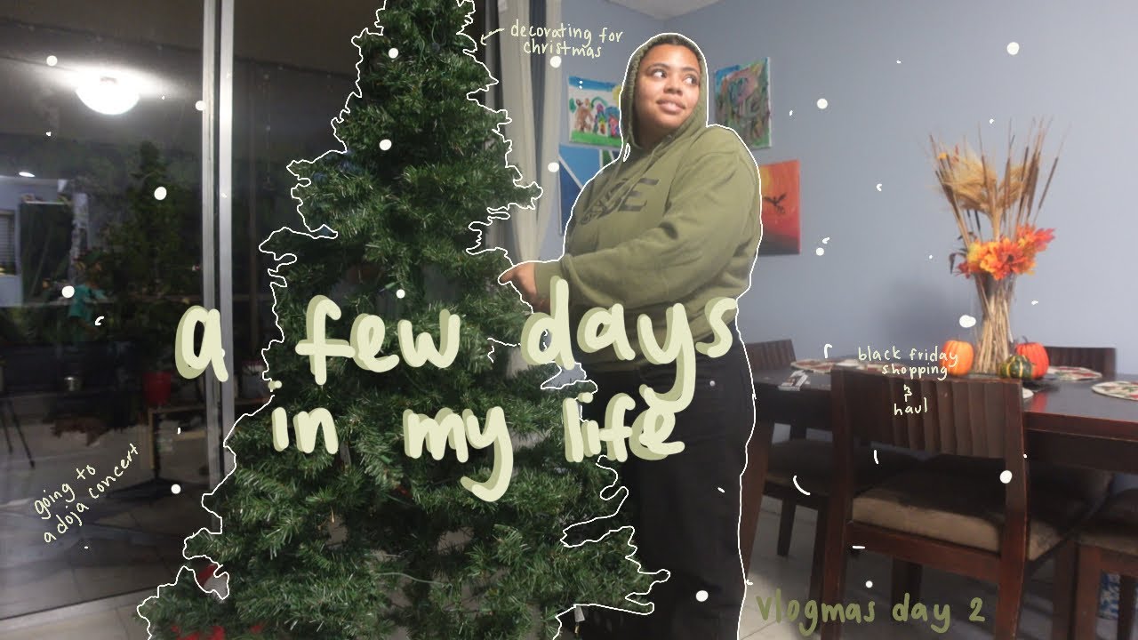 🎄vlogmas Day 2 Few Days In My Life Shopping With Friends Doja Cat