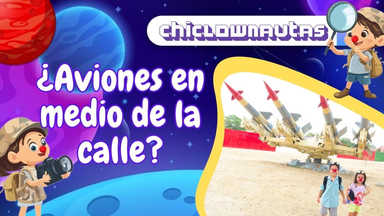Un parque con aviones en medio de la calle!!! - YouTube