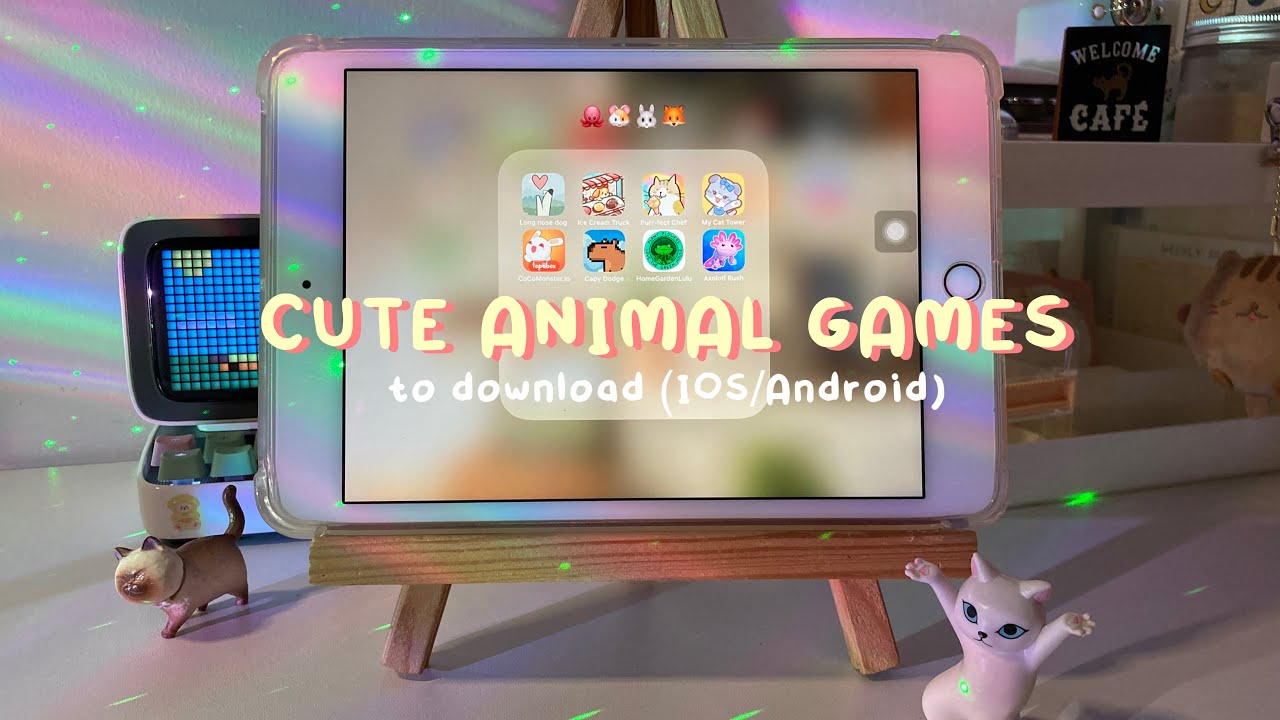 cute animal games to download 🐹🦊 | IOS/android - YouTube