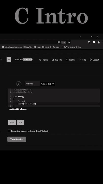 ( PART 8 ) C Intro - C programming // Zigzag Tamizhann // #python #tech ...
