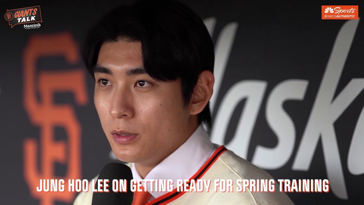 Jung Hoo Lee on getting ready for Giants' spring training | Giants Talk ...