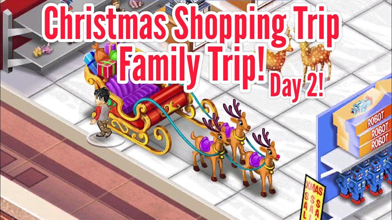 Trying To Get New Items! | Christmas Shopping Trip Family Trip | Day 2 ...