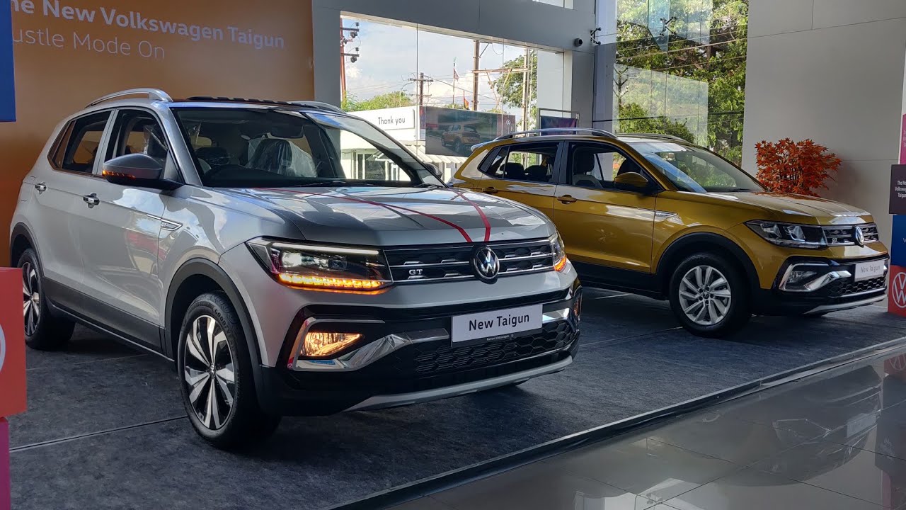 Volkswagen Taigun GT Plus Walkaround Video | Silver Colour ...