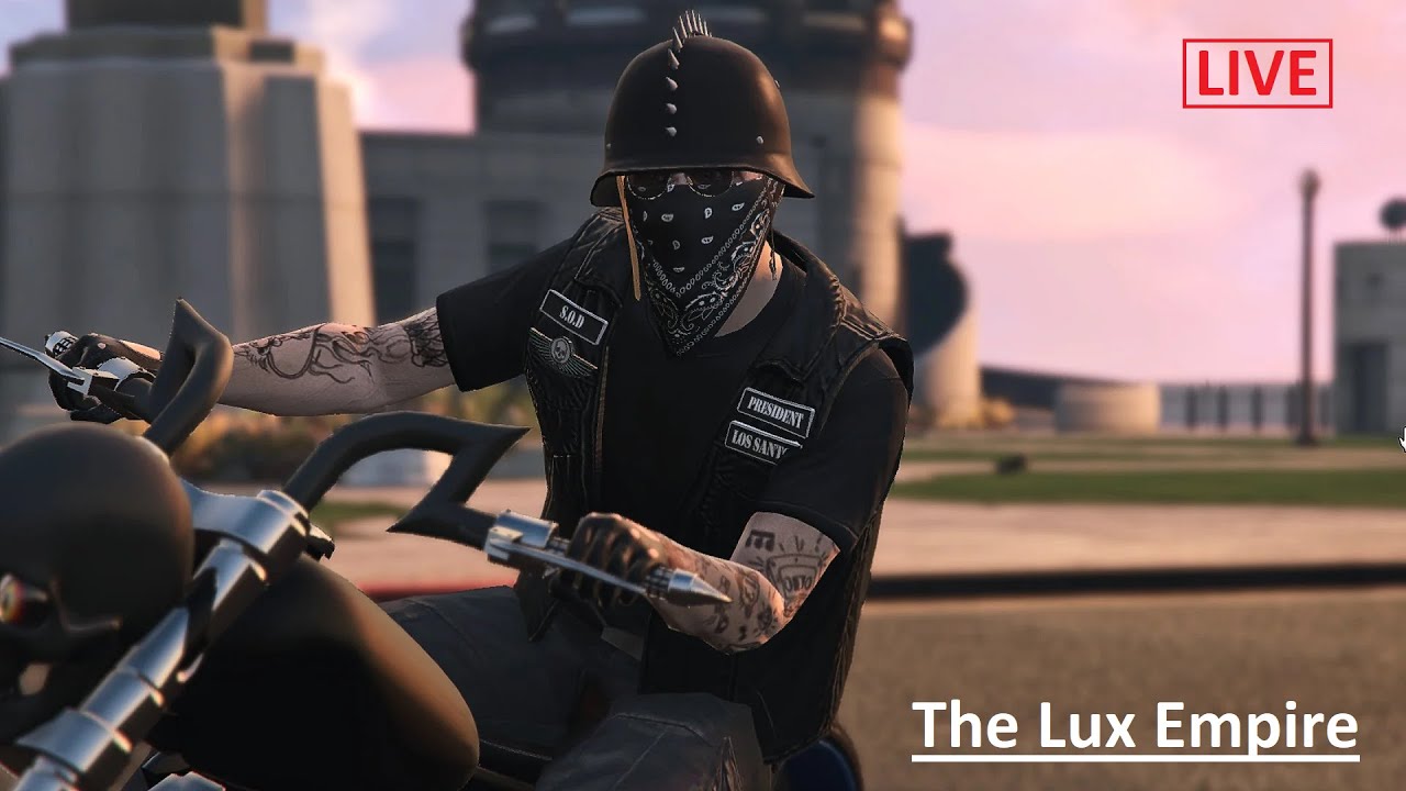 ⭕GTA 5 RP The Lux Empire⭕ ბაიკერი რომ ვიყავი გახსოოვთ? - YouTube