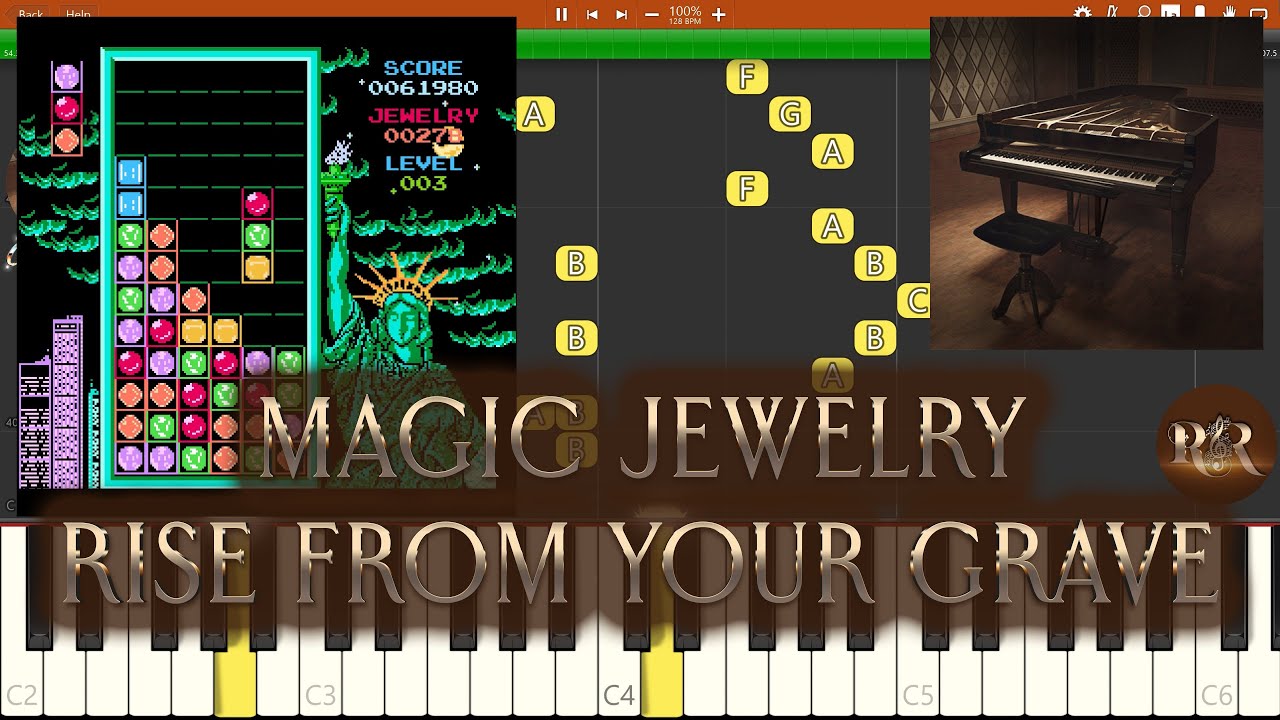 Magic Jewelry Music - Rise from your Grave - Level 003 NES Soundtrack ...
