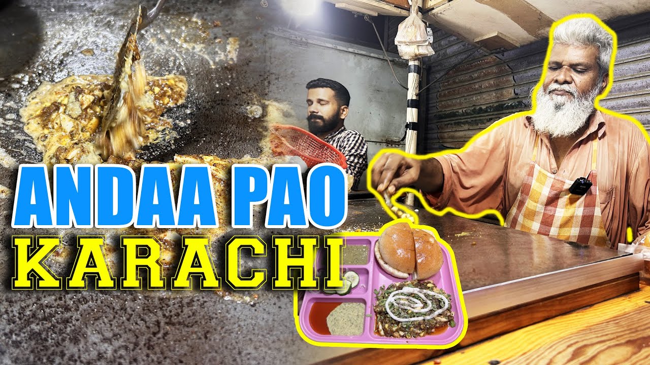 Unique Dish in the Town | Anda Pao in Karachi | Pakistan Kay Saath ...