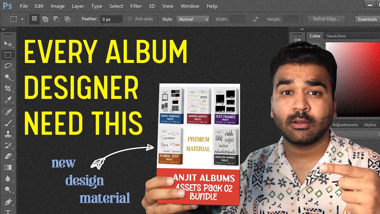 Every Wedding Album Designer NEEDS This Pack! | Anjit Albums Assets ...