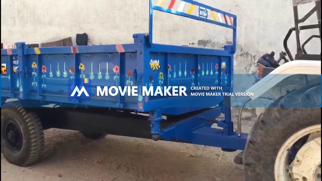 Three side tipping trolley used for sand and brick (Easy unloading and ...