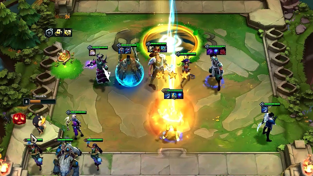 3 Star Silco⭐⭐⭐ 6 Bastion 3 Targon Game Teamfight Tactics Set 9 5