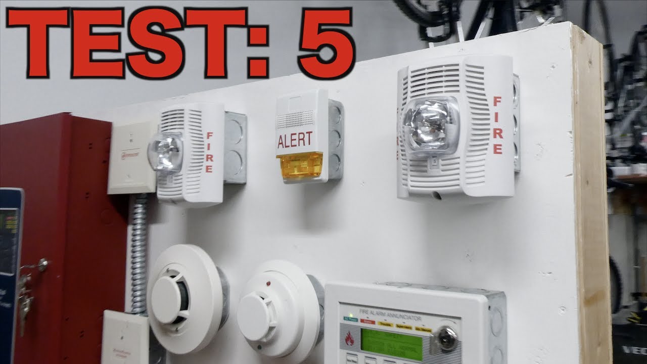 Wheelock & Fire-Lite Voice System Test 5: System Sensor AVs - YouTube