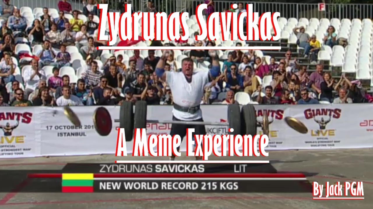 Žydrunas Savickas - A Meme Experience - YouTube