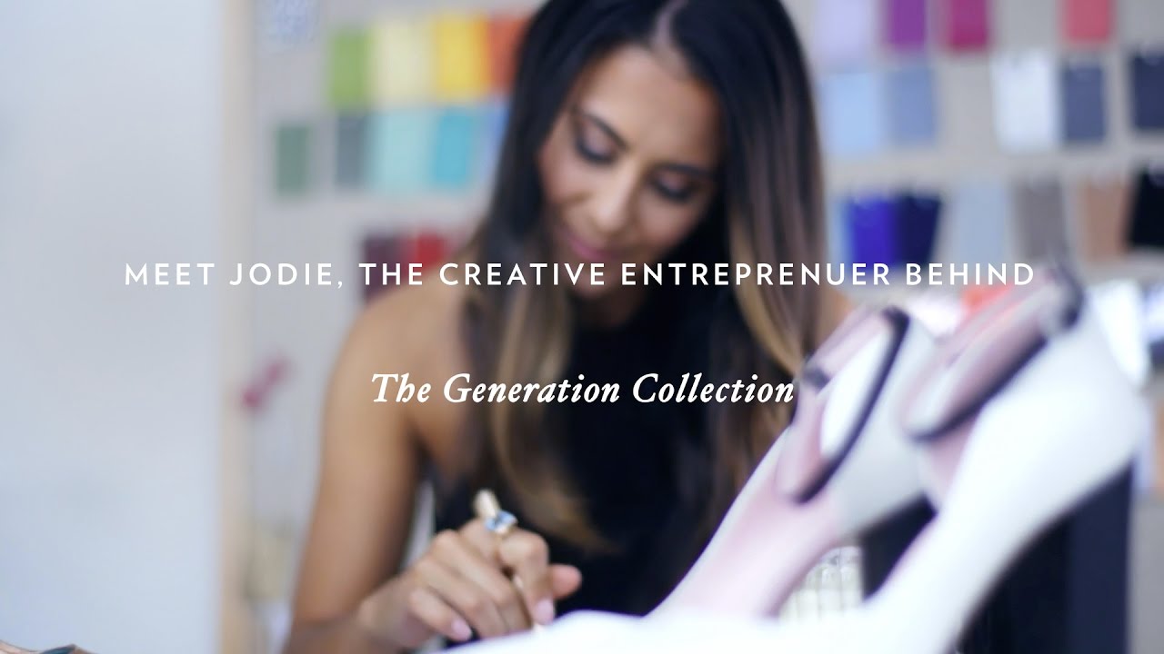Jodie Fox x Shoes of Prey: The Generation Collection - YouTube