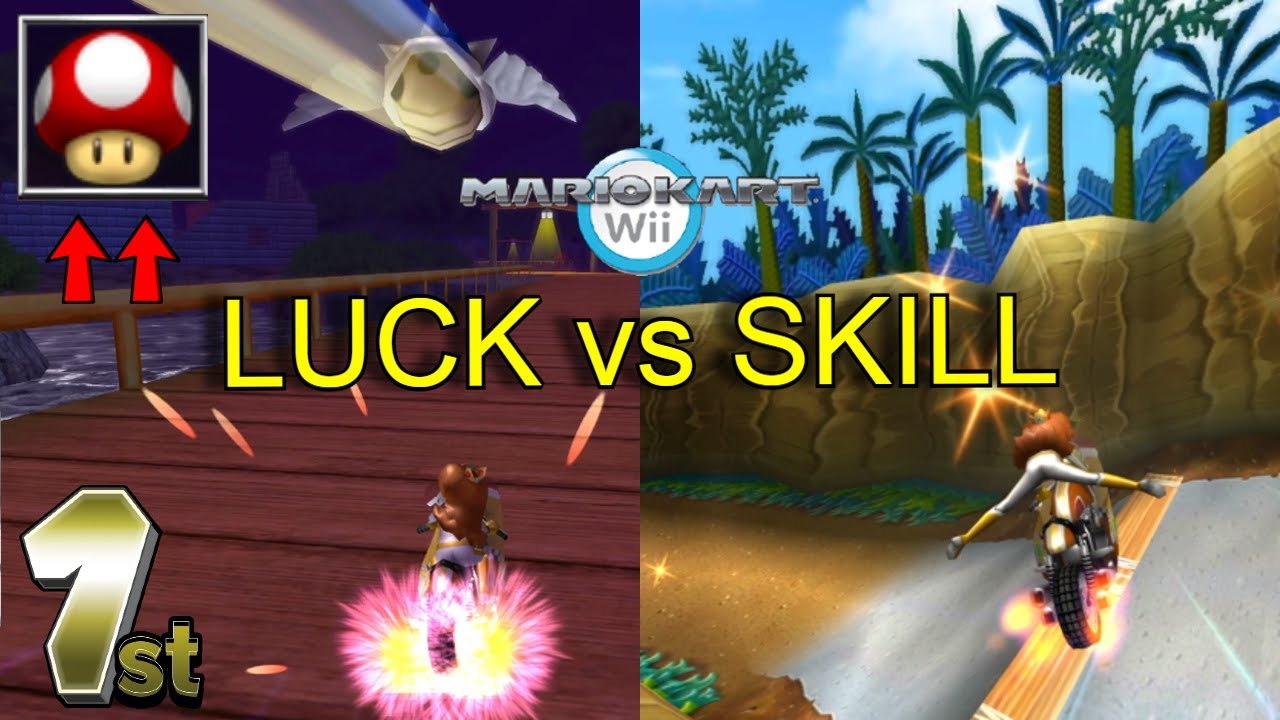 PROOF that Mario Kart Rewards Luck Over Skill - YouTube