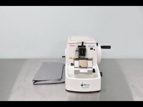Thermo Shandon Finesse 325 Microtome for Sale - YouTube