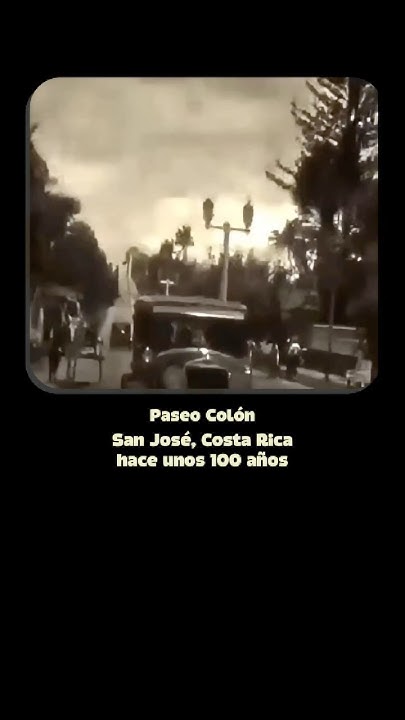 🚂 ¿Cómo era la Vida en Costa Rica hace 100 años? 🕰️ - YouTube