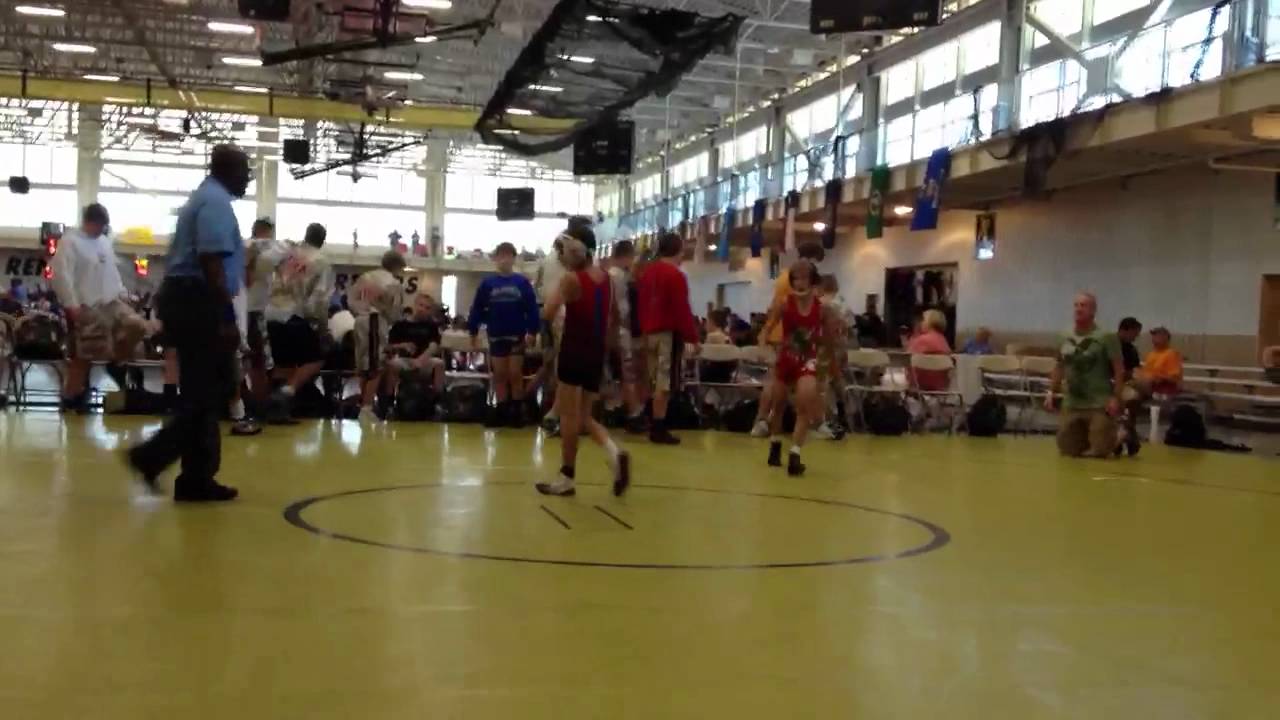 Cody Phippen (KS) vs Rhett Golowinski (OK) 2012 Schoolboy Duals ...