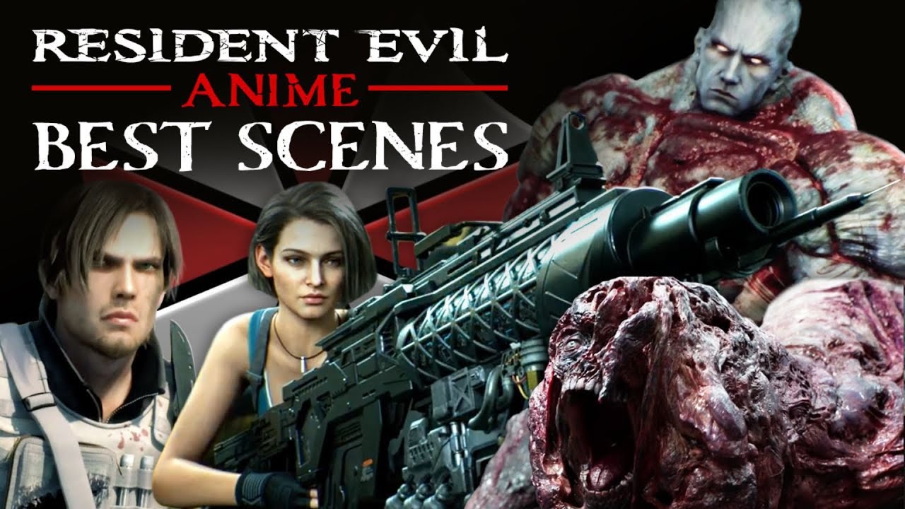 Resident Evil Anime - Best Scenes - YouTube