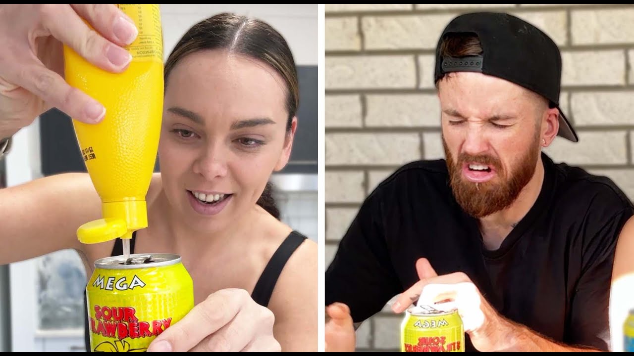Super Sour Drink prank on Boyfriend! 😂 - YouTube