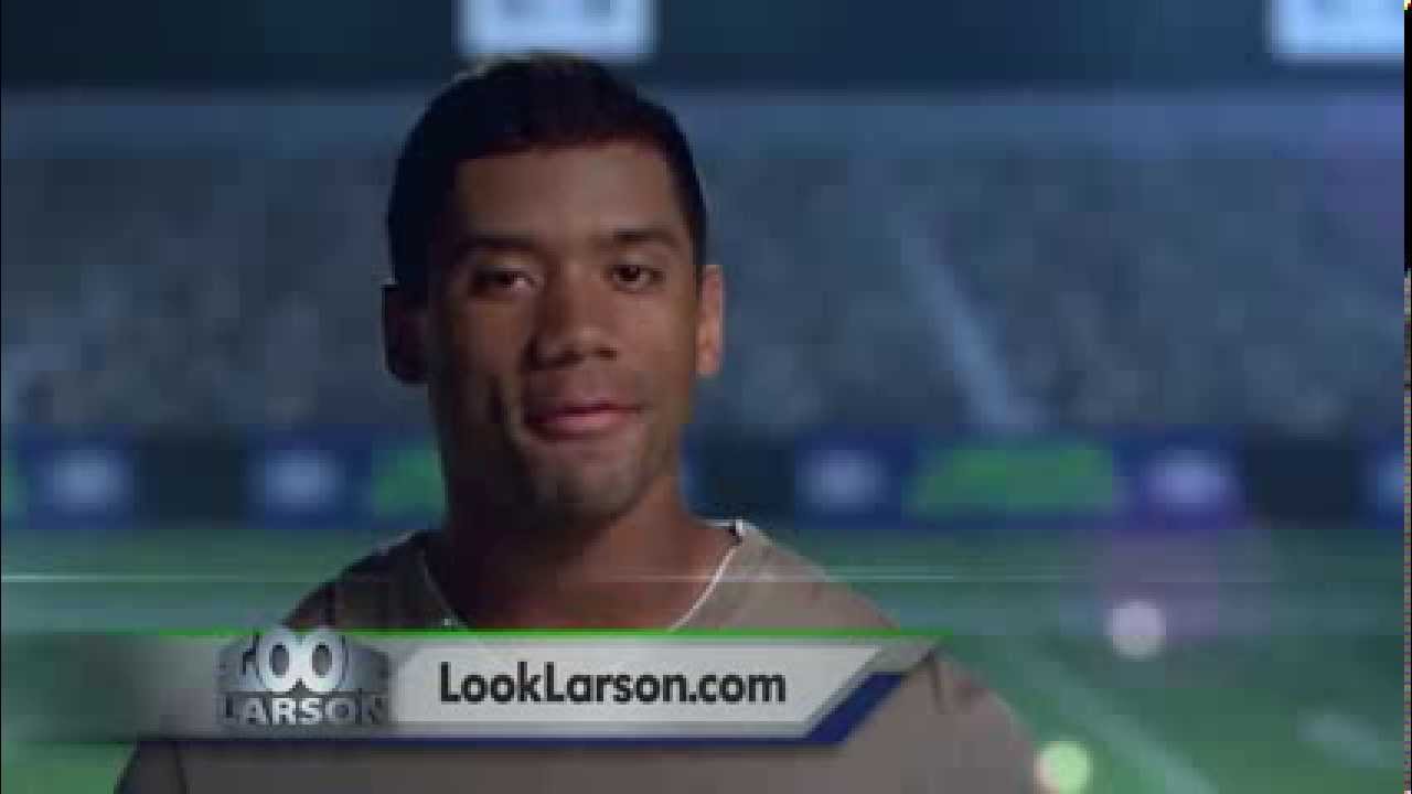 Russell Wilson Commercial Look Larson - YouTube