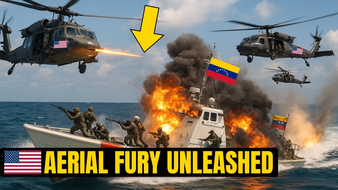 42 Venezuelan Soldiers Try Capturing Coast Guard Boat — 3 Helicopters ...