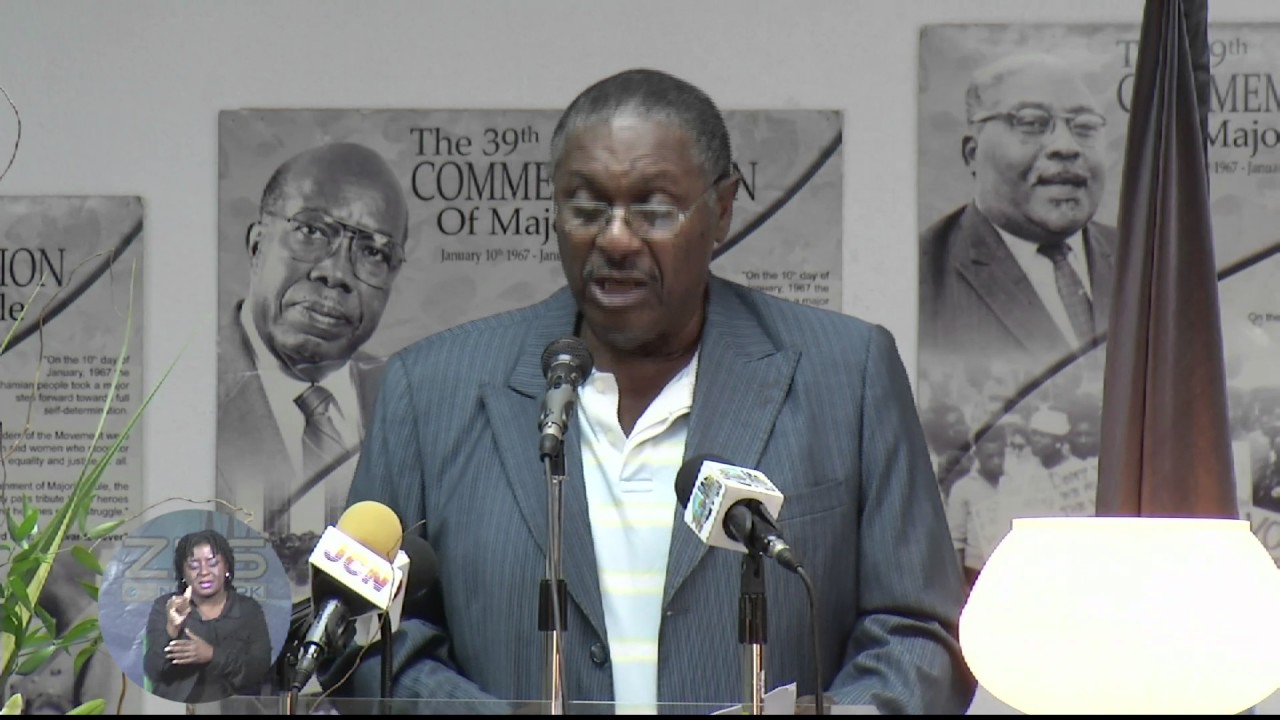 P.L.P CHAIRMAN REMEMBERS THE LATE DR BERNARD NOTTAGE - YouTube