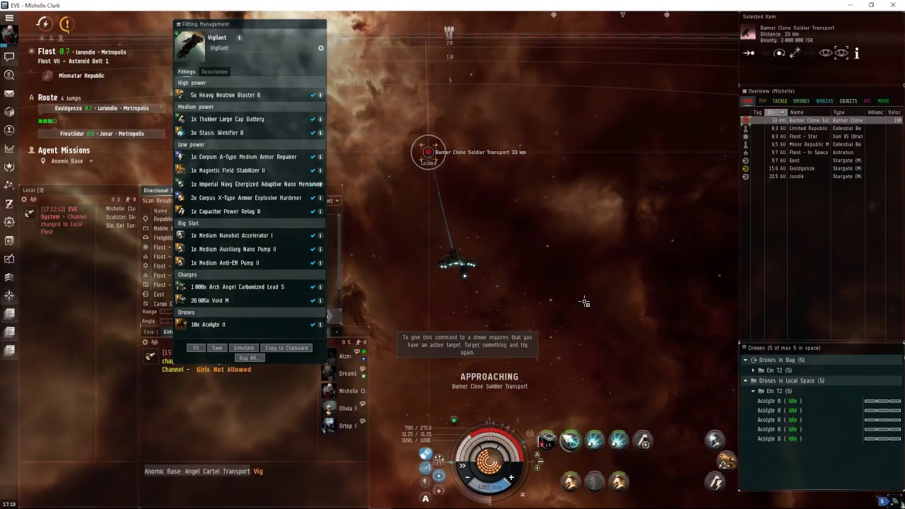 Anomic Base: Angel Cartel Transport - YouTube