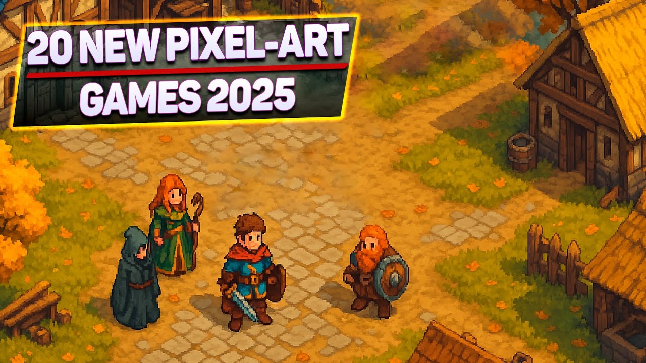 Top 20 New Awesome Pixel-Art Games 2025 - YouTube