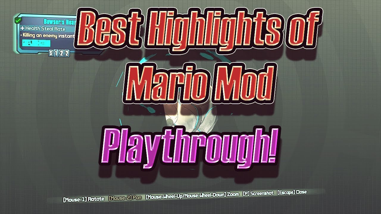 Borderlands 2: Best Highlights of Mario Playthrough! - YouTube