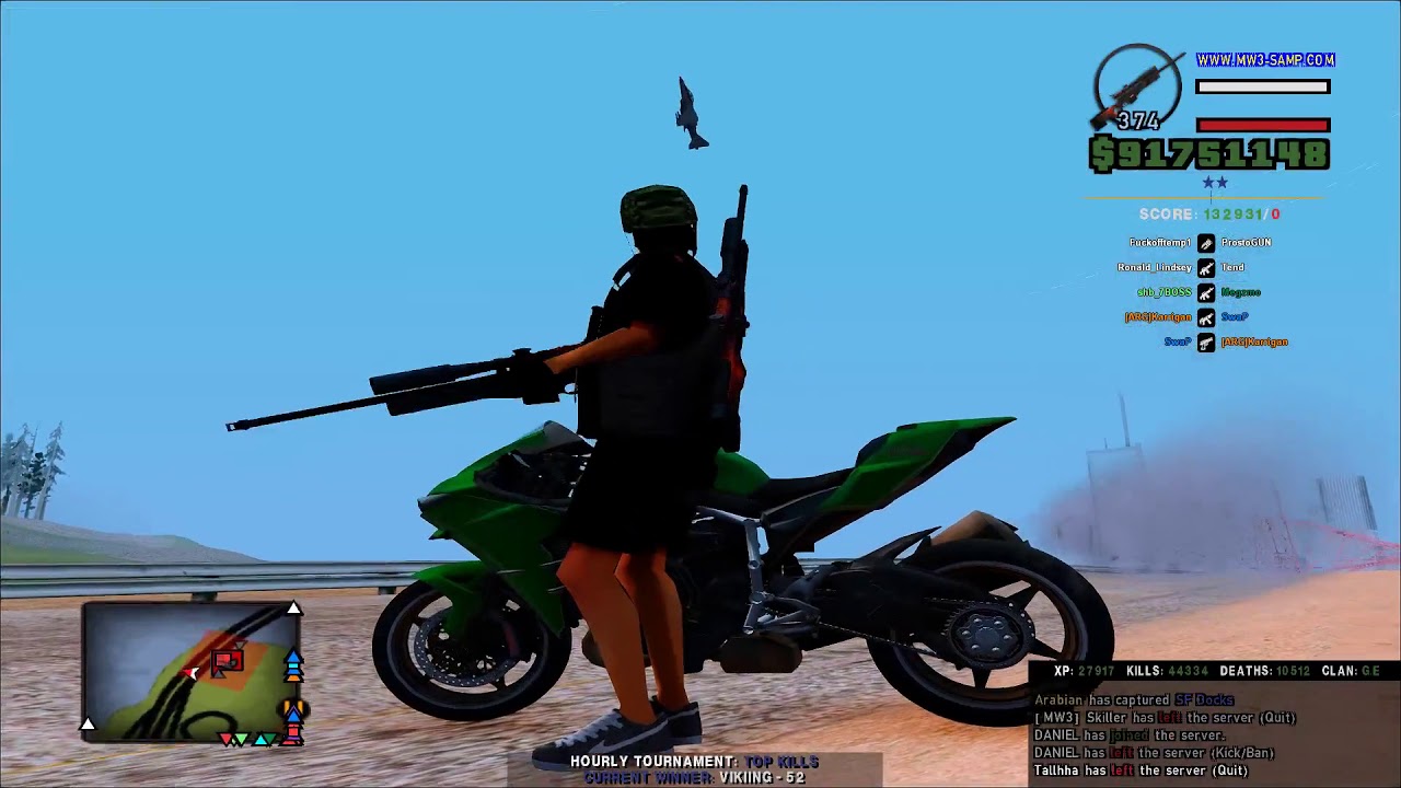 GTA SanAndreas : Multiplayer MW3-SAMP Gameplay #9 "GG" - YouTube