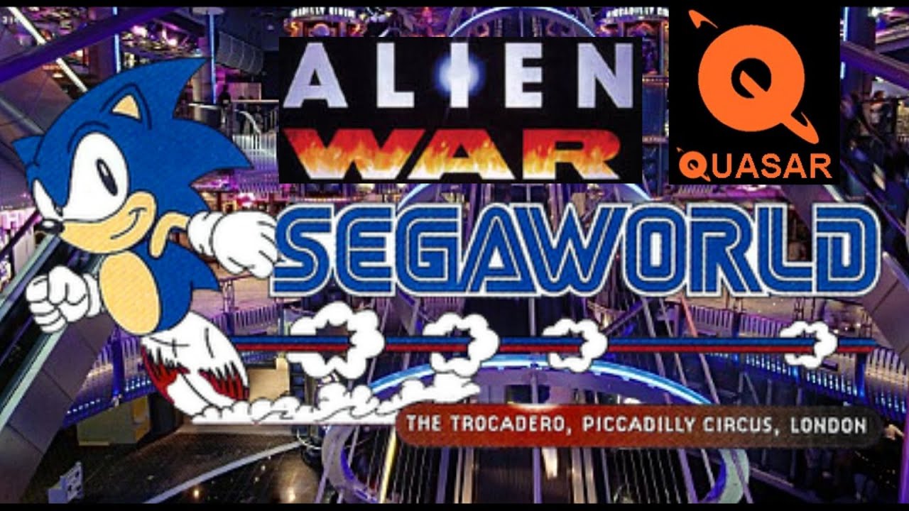 LONDON'S SEGAWORLD, QUASAR & ALIEN WAR - Where DID OUTDOOR fun GO?! (A ...