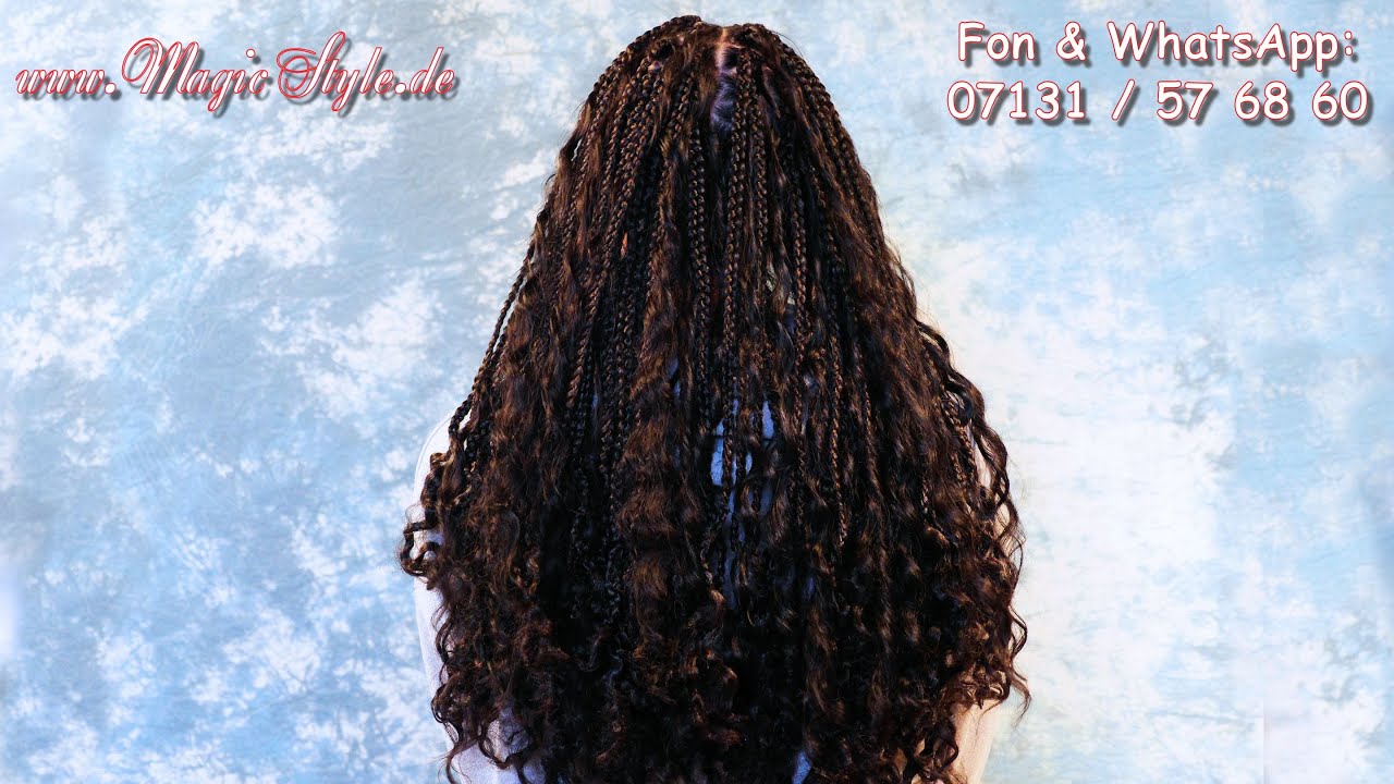 Cheyenne: Goddess Braids für eine Göttin! Big Braids & Lockige Strähnen ...