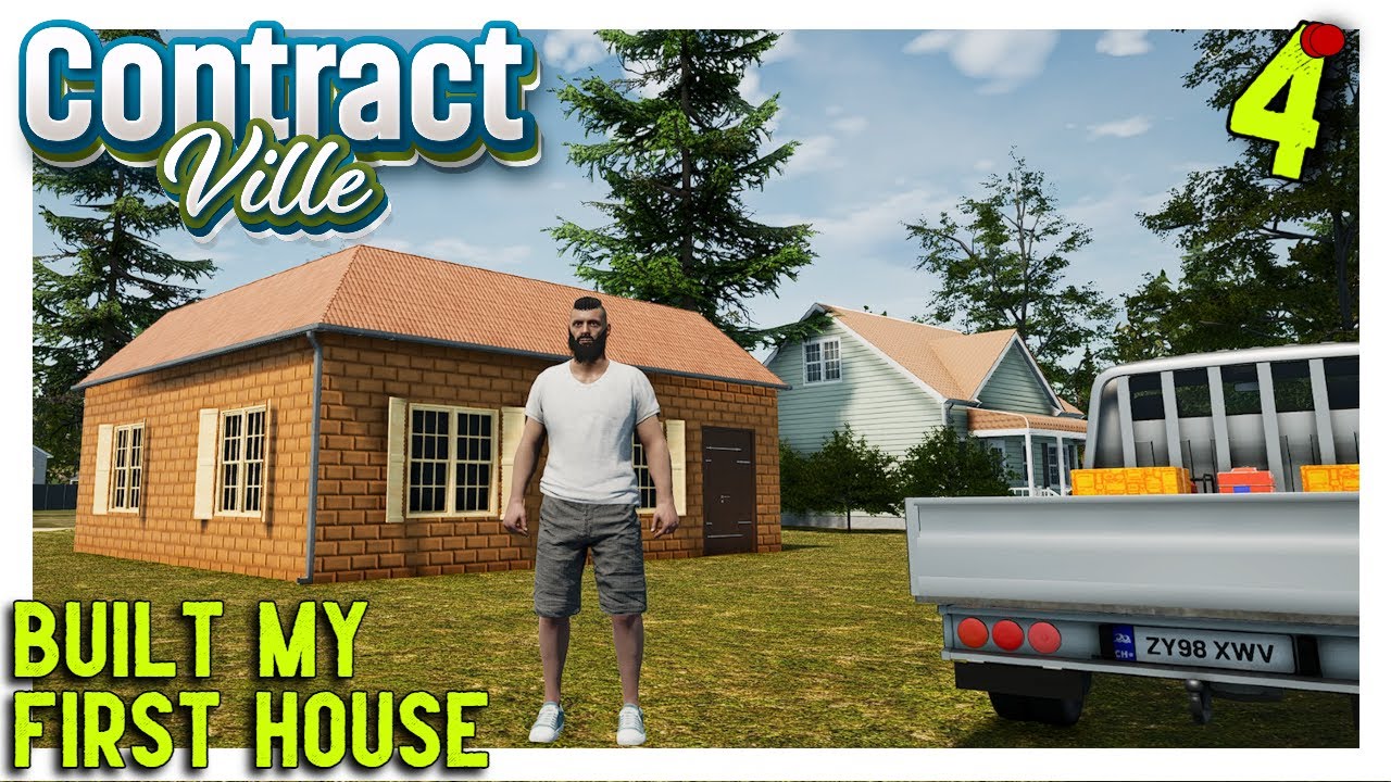 Finished My First House | ContractVille | Ep4 - YouTube