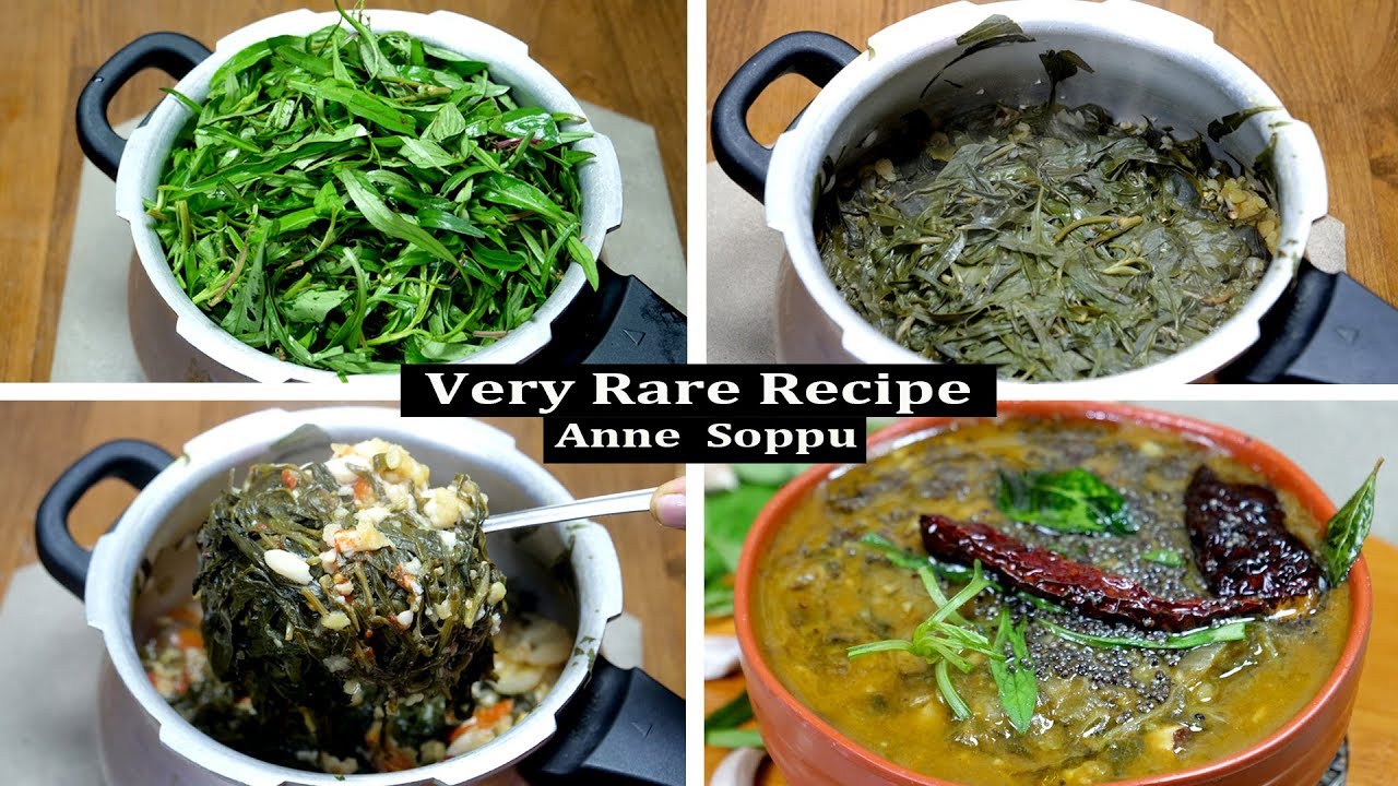 ರುಚಿ ಮತ್ತು ಆರೋಗ್ಯದ ಅಣ್ಣೆ ಸೊಪ್ಪಿನ ಹುಳಿ ಹಳ್ಳಿ ಸ್ಟೈಲಿನಲ್ಲಿ । Anne Soppu ...