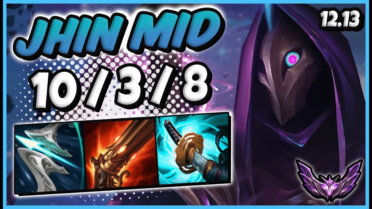 Jhin MID vs Yasuo / Korea Master / Patch 12.13 / Season 12 [ 10 / 3 / 8 ...
