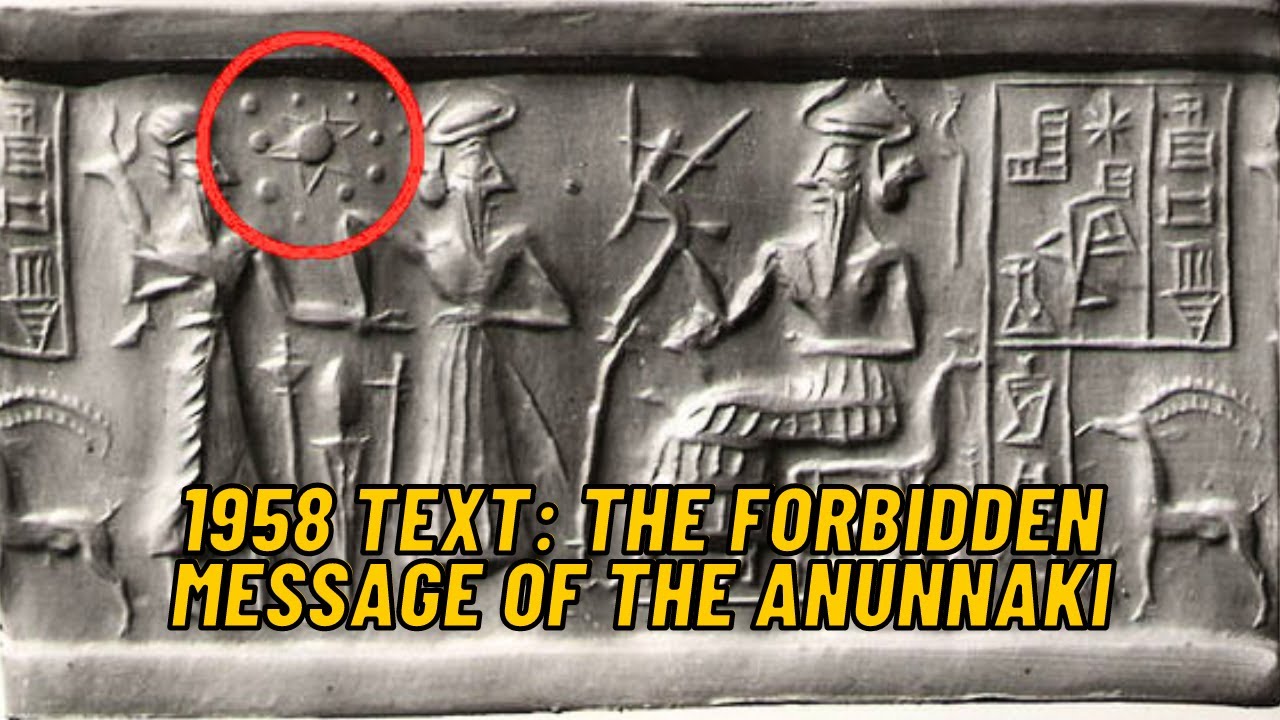 The Forbidden Message of the Anunnaki: Decoding a Mysterious 1958 Text ...
