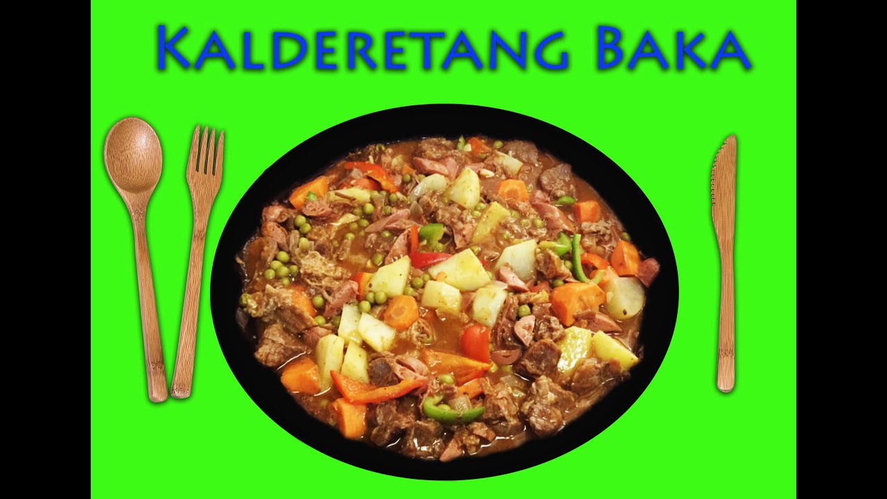 Cooking (Kalderetang Baka) - YouTube