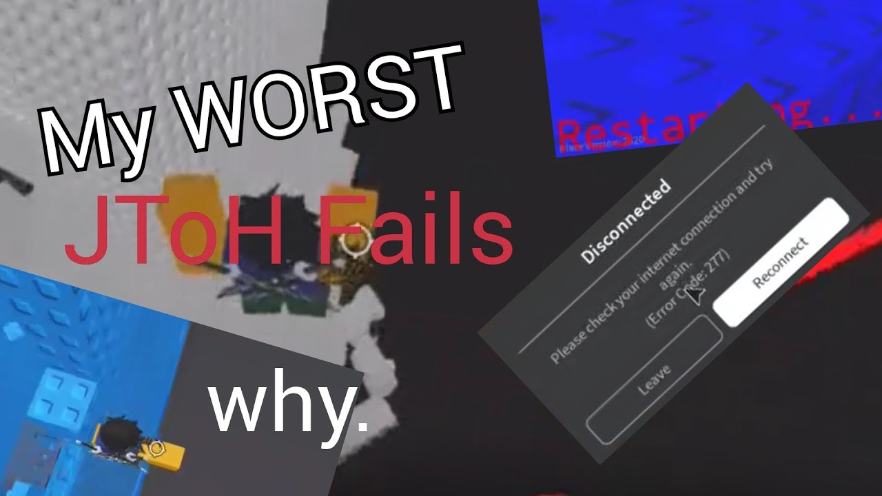 JToH - My Worst Fails in 2 minutes or less. - YouTube