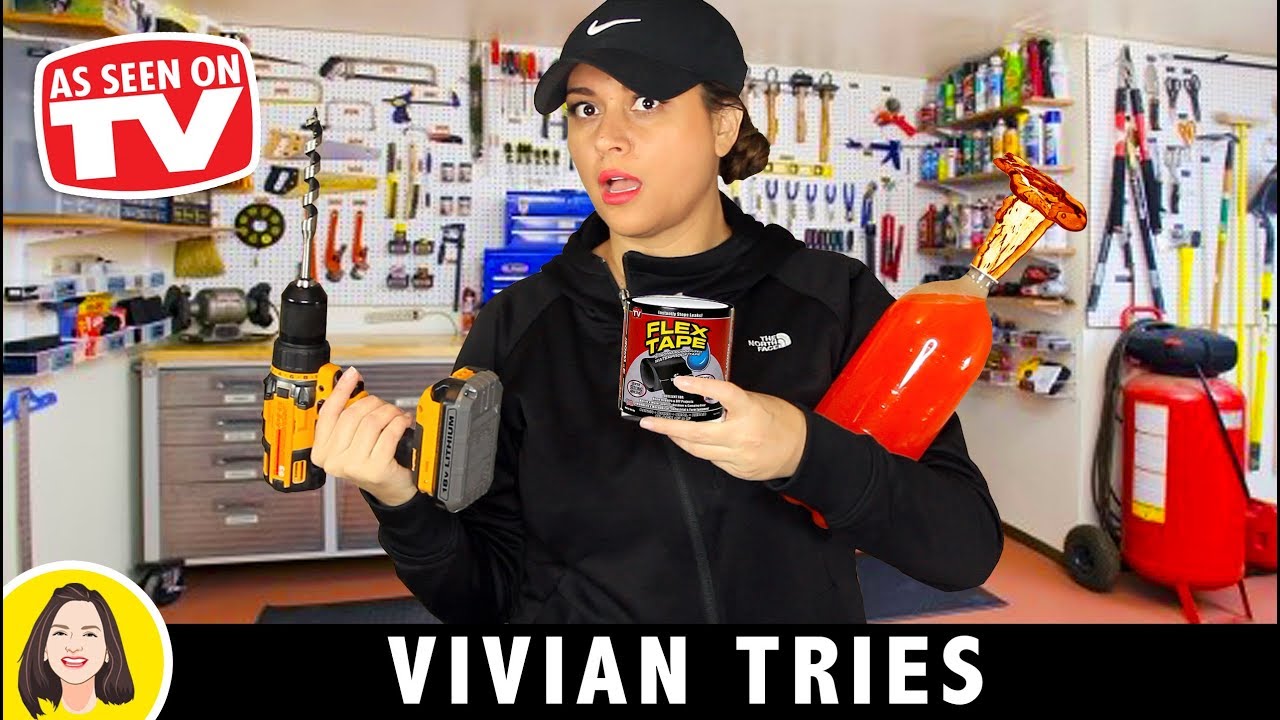 Flex Tape Review | Testing As Seen on Tv Products - YouTube